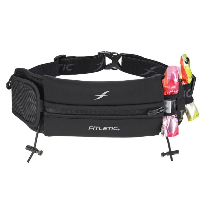 Fitletic | Ulitmate II Running Belt | Black - forrunnersbyrunners.com